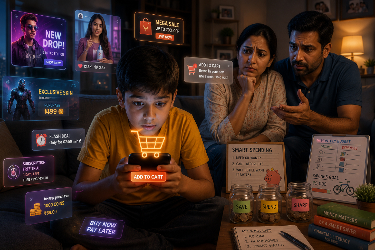 Add to Cart Generation: Teaching Kids Smart Spending