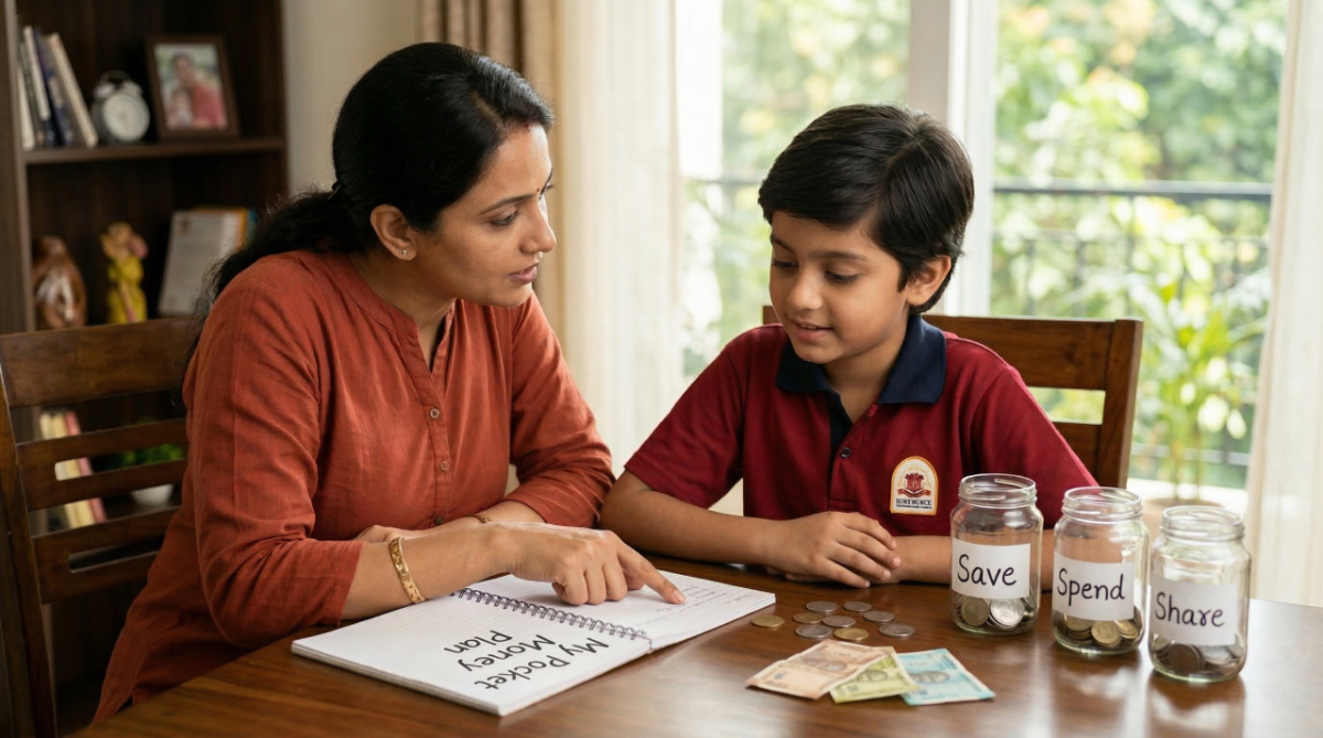 Smart Ways Of Using Pocket Money | Financial Literacy